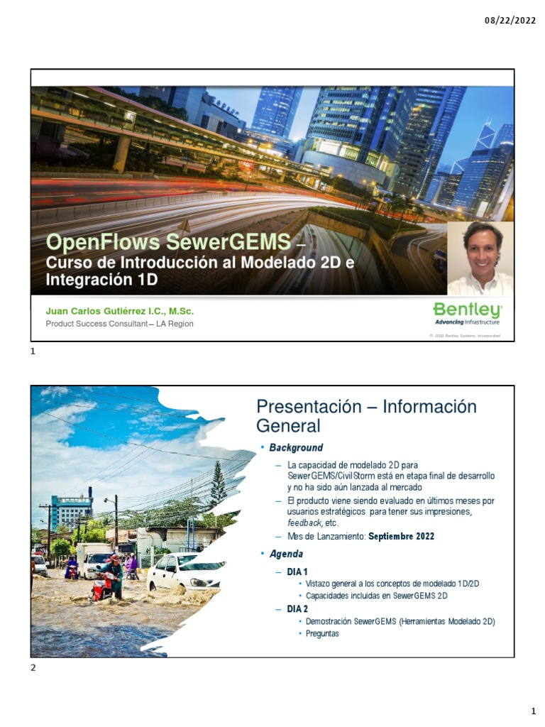 Intro_to_CivilStorm_SewerGEMS 2D Model Overview_Material Teórico | PDF ...