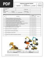 K019 - OHSE Builder Hoist Checklist | PDF | Equipment | Manufactured Goods