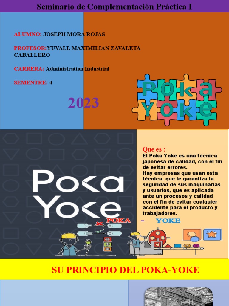 Poka Yoke | PDF