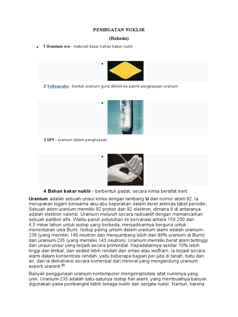 Pembuatan Nuklir | PDF