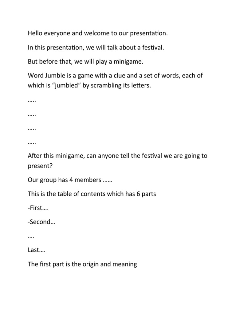 Hello Everyone and Welcome To Our Presentation | PDF