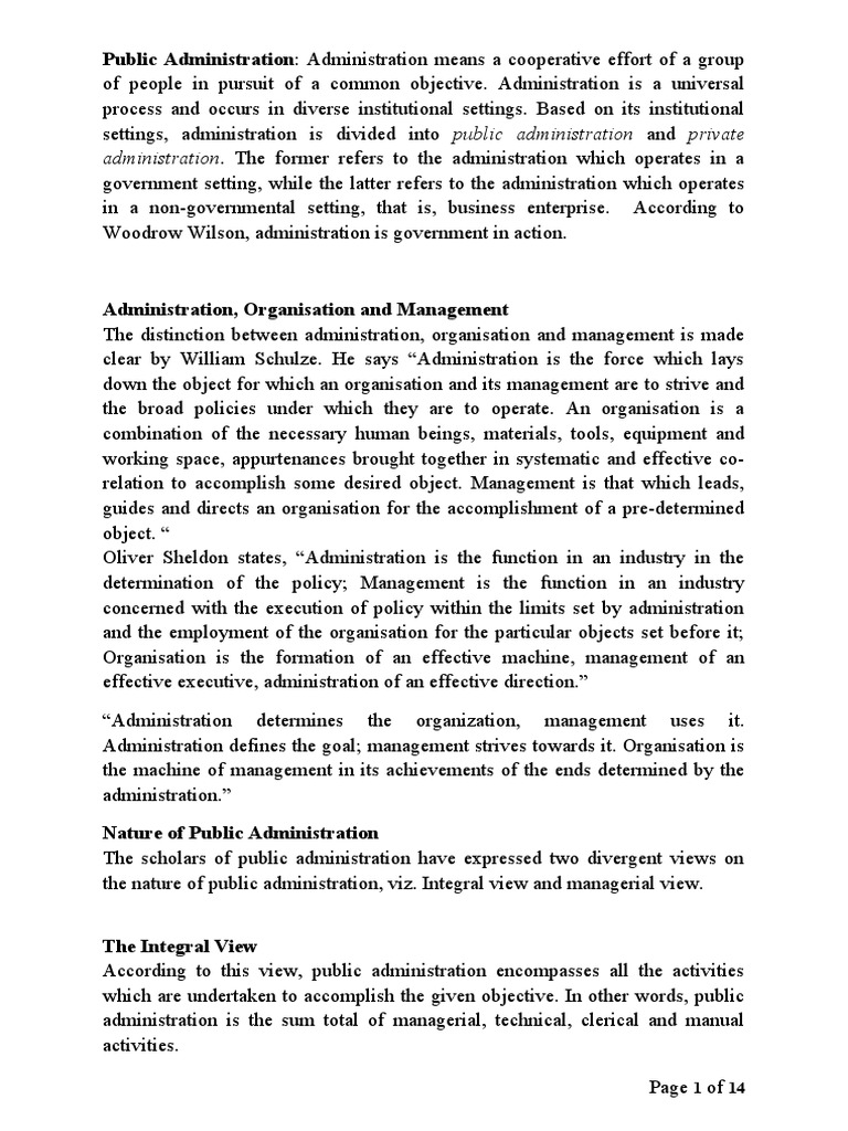 Public Administration | PDF | Public Administration | Political Science