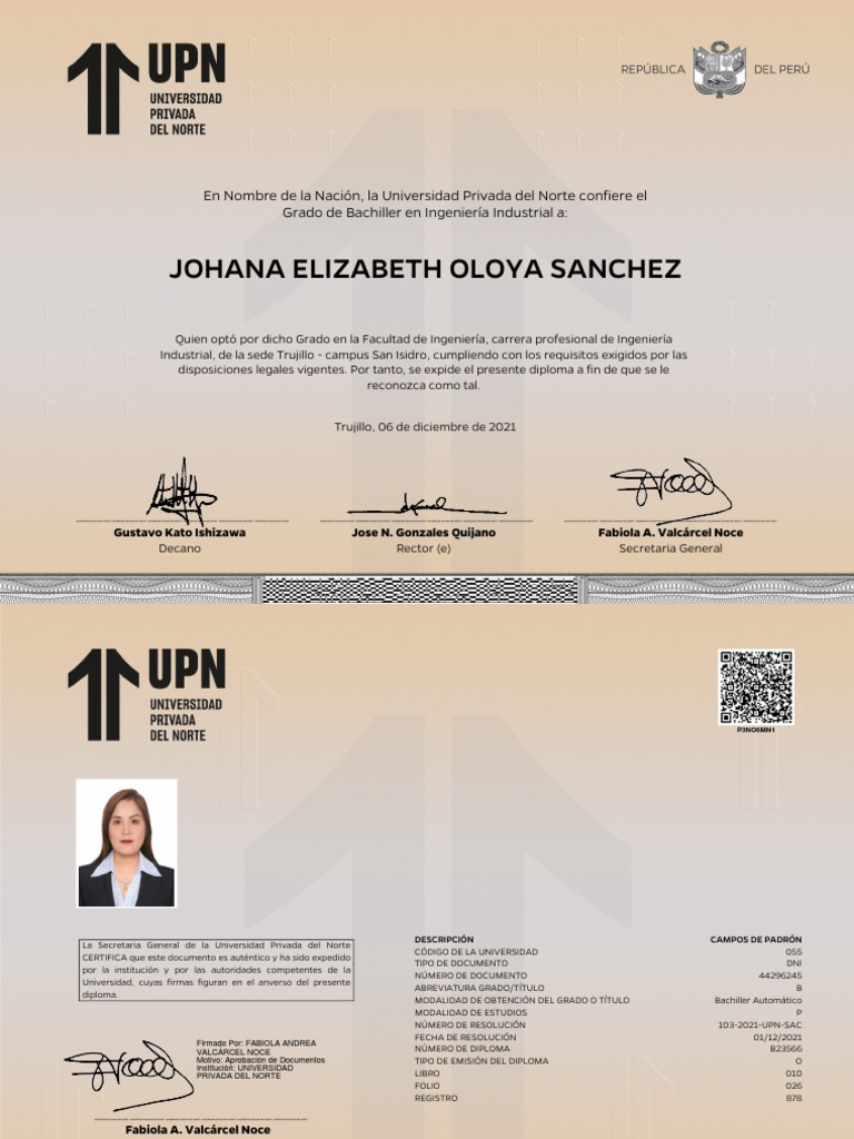 Bachiller Ing Indust Upn .2021 | PDF