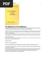 The Royal Arch Exaltation Ceremony | PDF | Freemasonry | Masonic Lodge