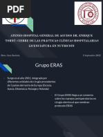 Protocolo Eras | PDF | Cirugía | Especialidades Medicas