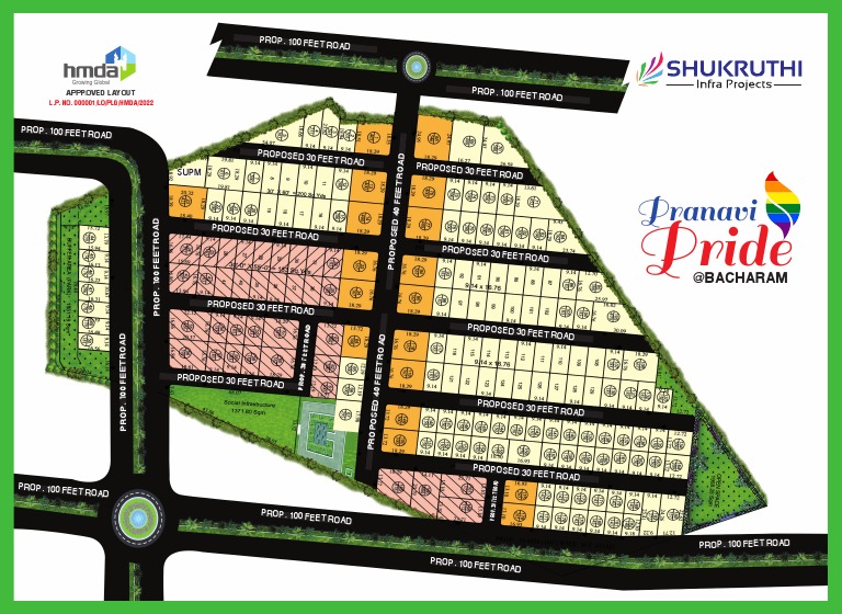 Pranavi Pride Layout | PDF