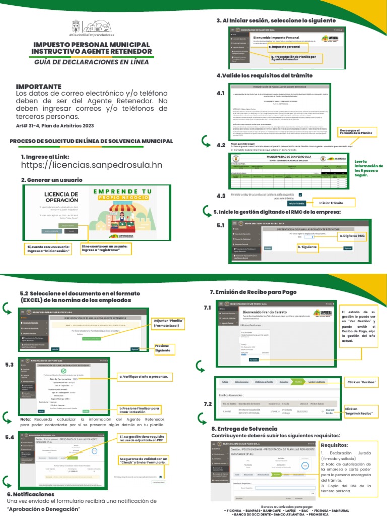 Instructivo Agente Retenedor | PDF