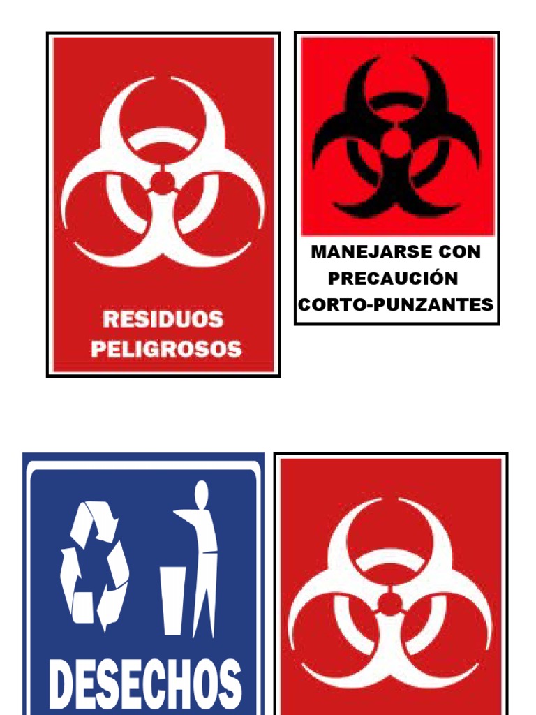 Desechos Simbologias | PDF