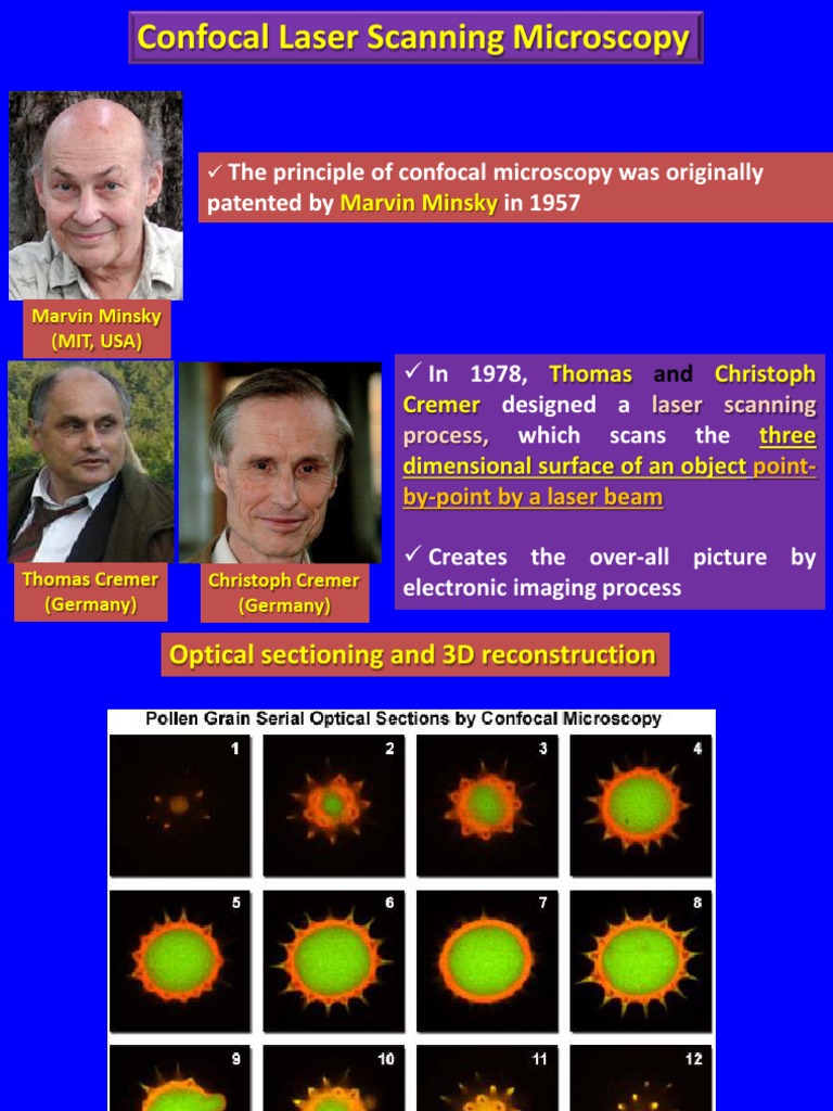 Confocal Microscopy Principles and Applications | PDF | Confocal ...