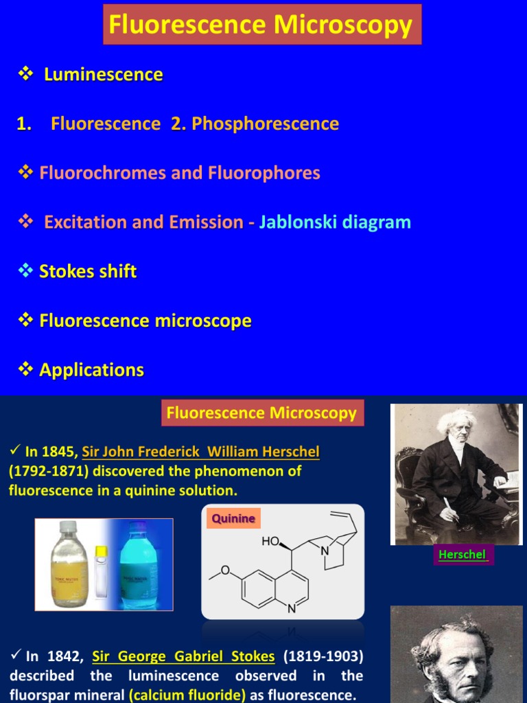 Fluorescnec 1 | PDF | Fluorescence | Fluorescence Microscope