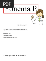 Cuadernillo - Fonema - P | PDF