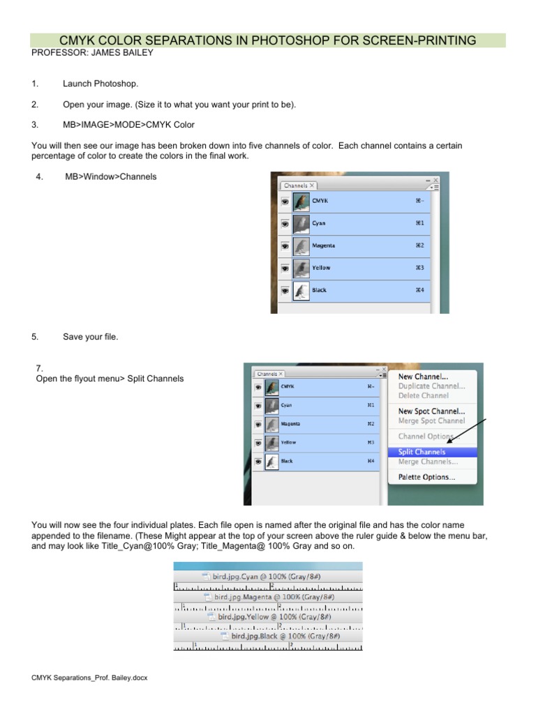 Cmyk Separations 2020 New | PDF | Imaging | Computer Vision