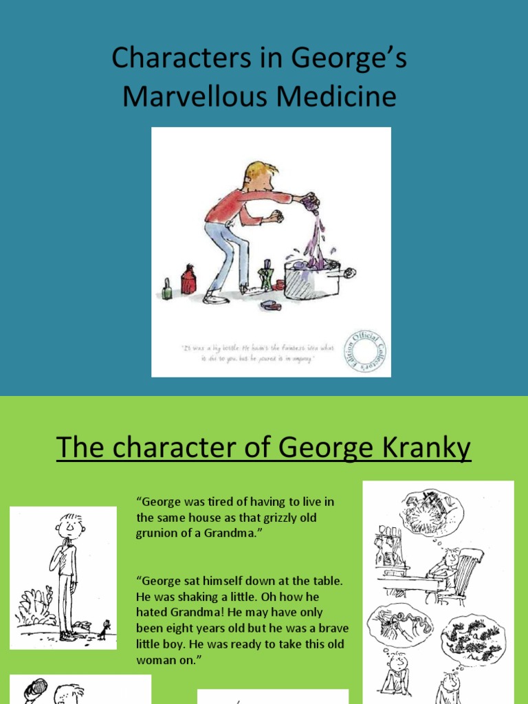Characters in Georgeâ ™s Marvellous Medicine | PDF