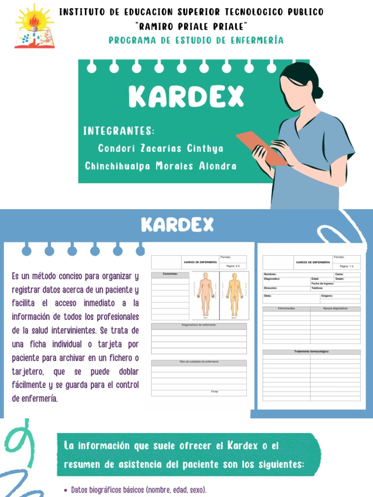 Kardex en Enfermería: Organización y Uso | PDF | Enfermería | Cuidado ...