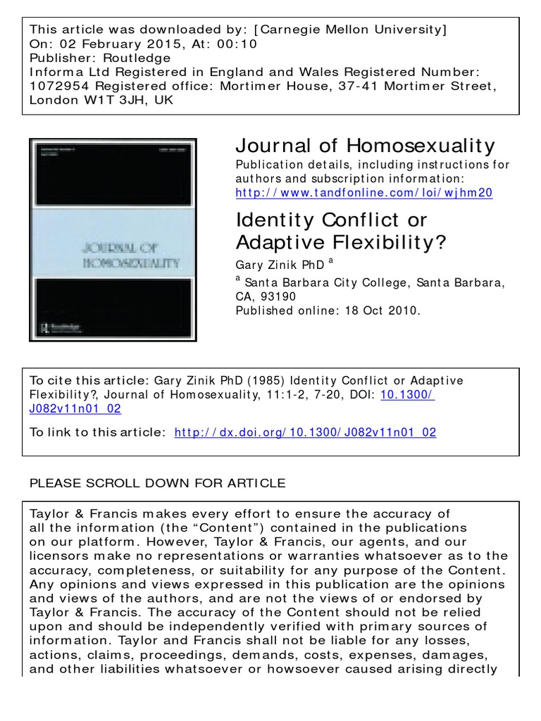 Journal Of Homosexuality Pdf Private Law Justice