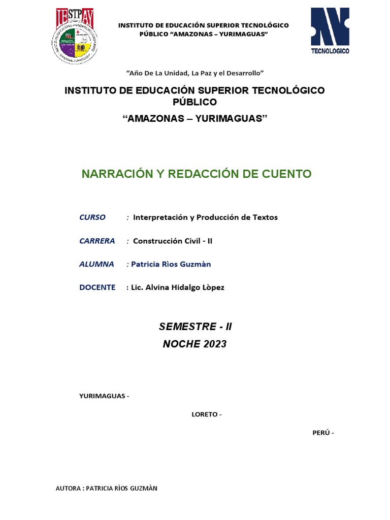 Caratula Cuento | PDF