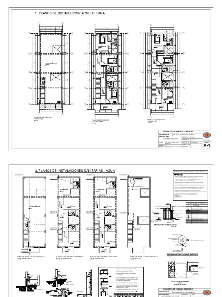 Planos Sra. Bella Rojas | PDF