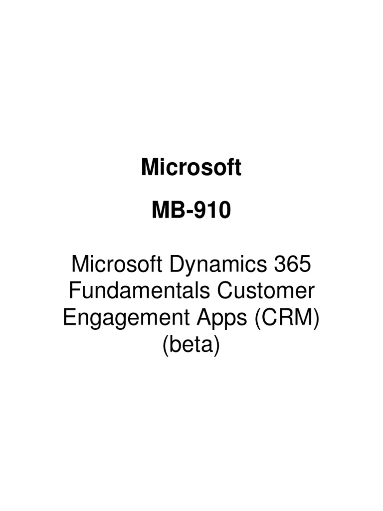MB-910 en | PDF | Internet Of Things | Computing