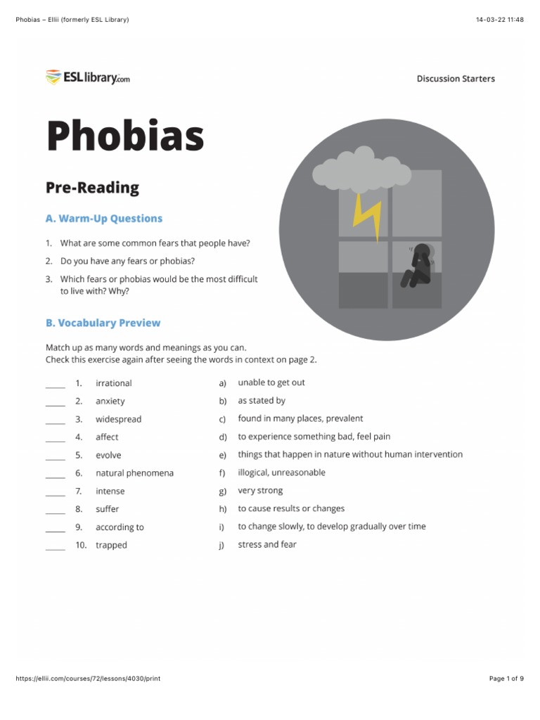 Phobias Pdf