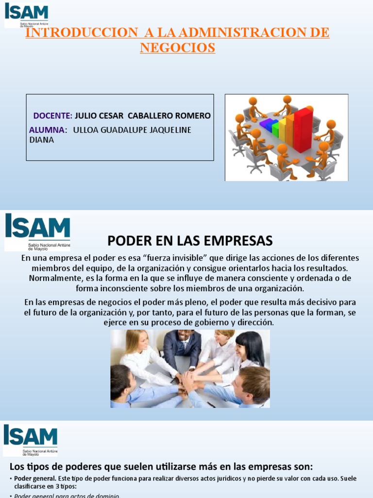 Poder en Las Empresas | PDF | Business