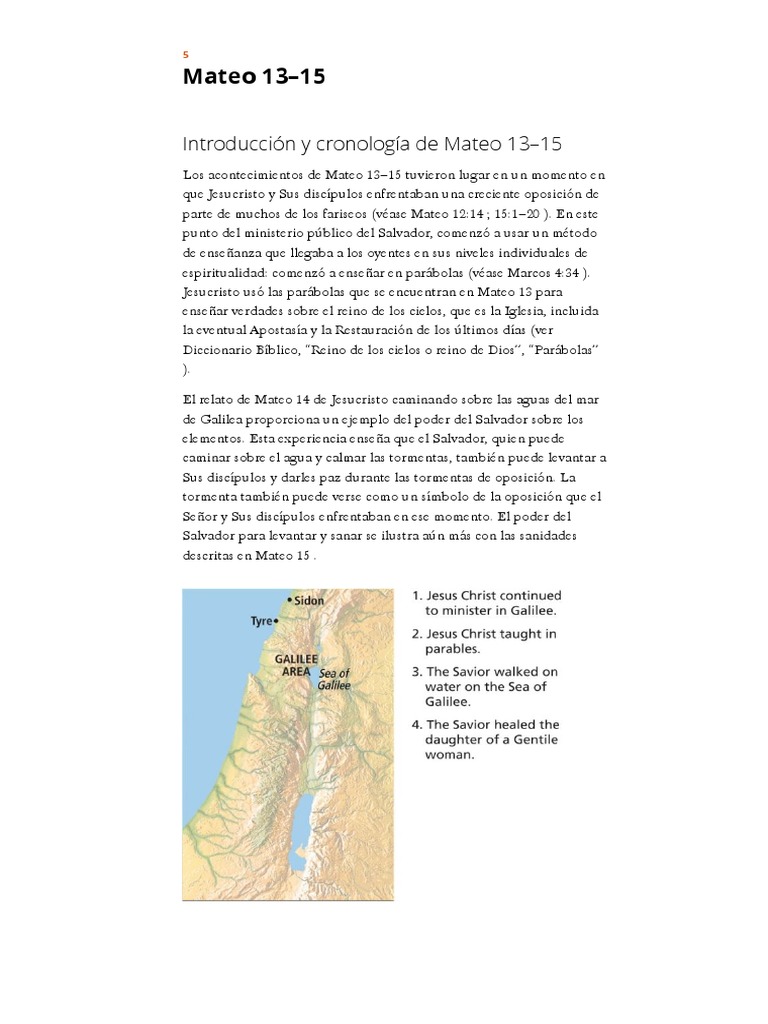 Mateo13traducci Español | Descargar gratis PDF | Parábolas de Jesús ...