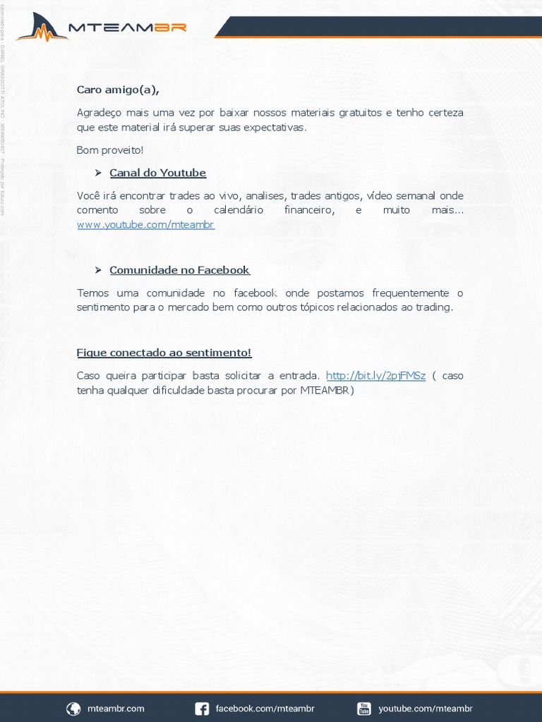 Padrões de Candle para Traders | PDF