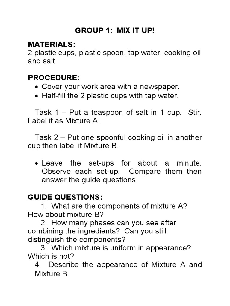 Activity Sheets Science 6 | PDF