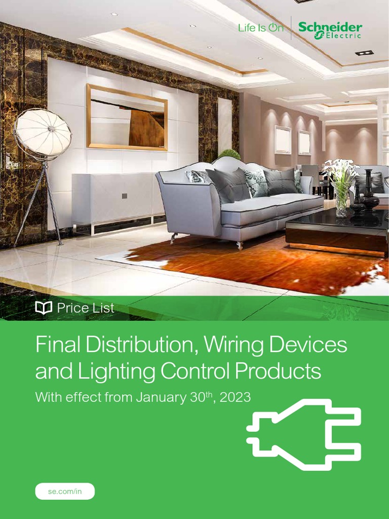 Schneider MCB Price List 2023. | PDF | Electrical Equipment | Electronics