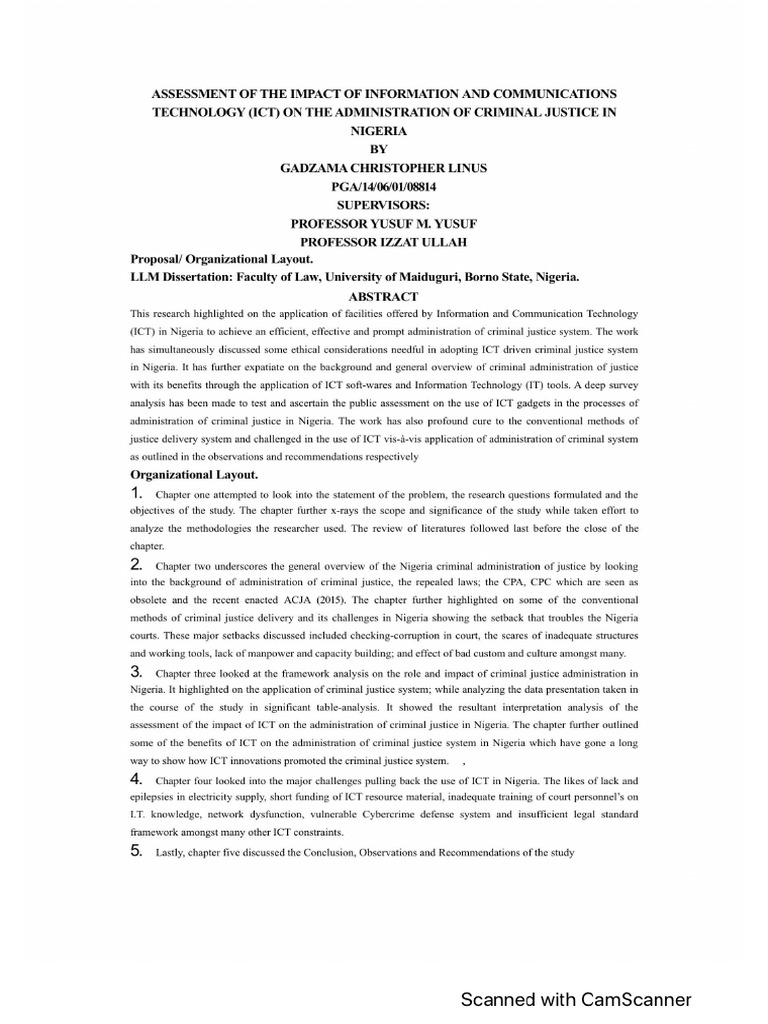 Proposal - LLM Dissertation 2022 3 | PDF