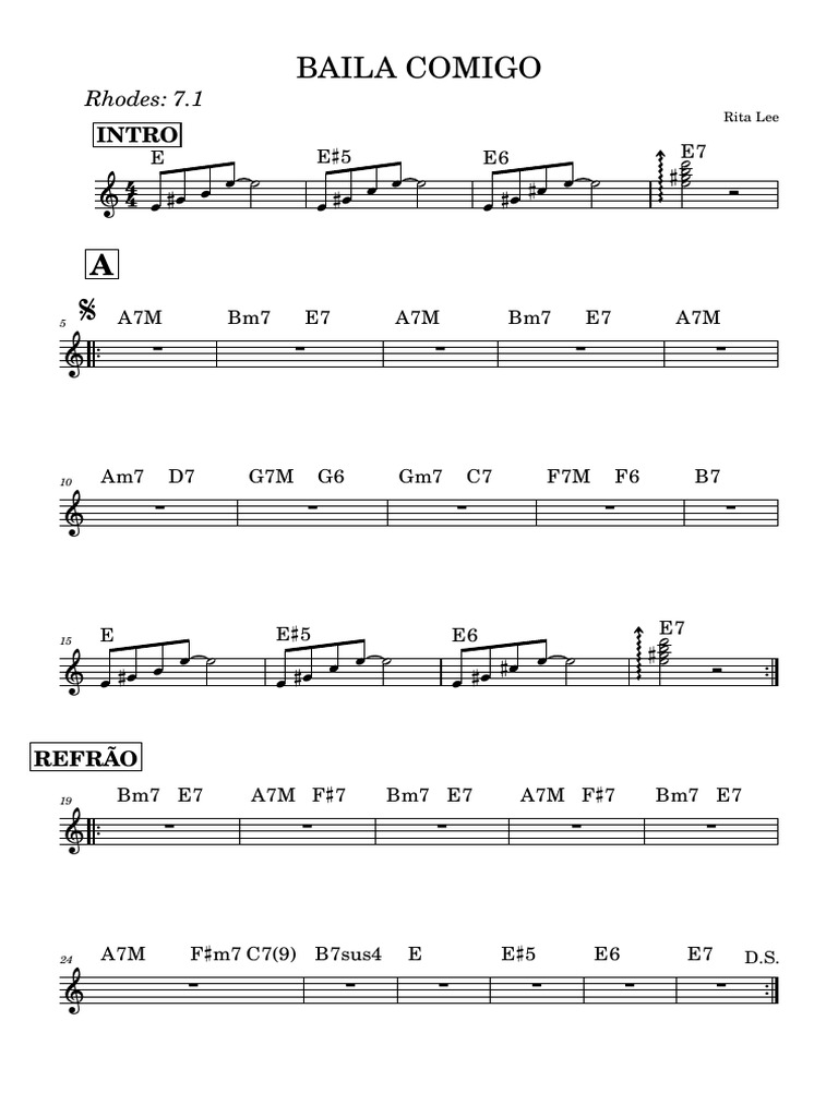 11 - Baila - Comigo | PDF