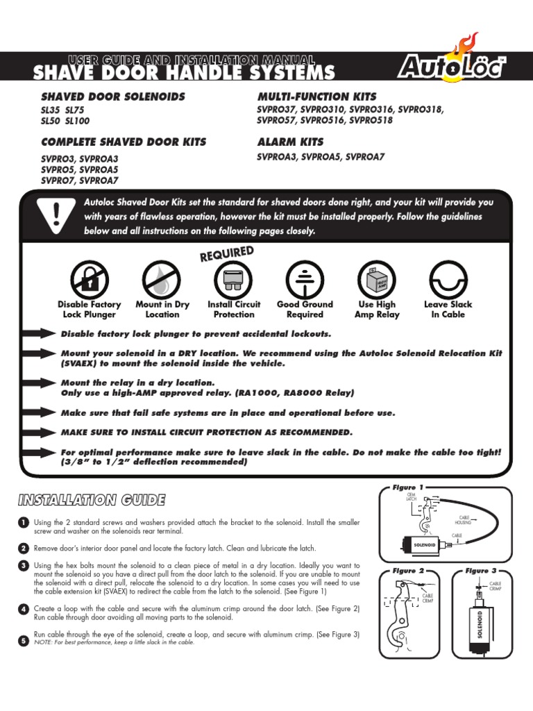 sl35 Installation Instructions | PDF | Relay | Screw