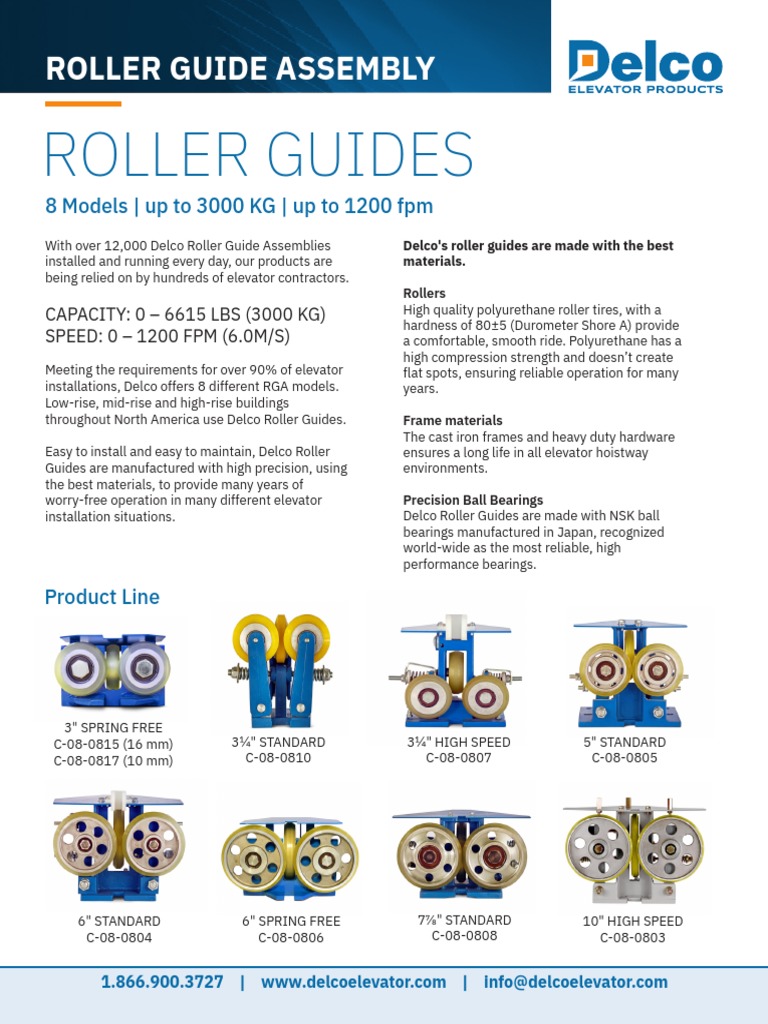 Delco RGA Product Line 2023 Final | PDF | Bearing (Mechanical) | Manufactured Goods