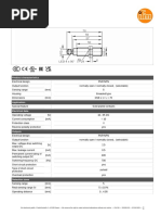 Inductive Sensor IE5338 Specifications | PDF | Bipolar Junction ...