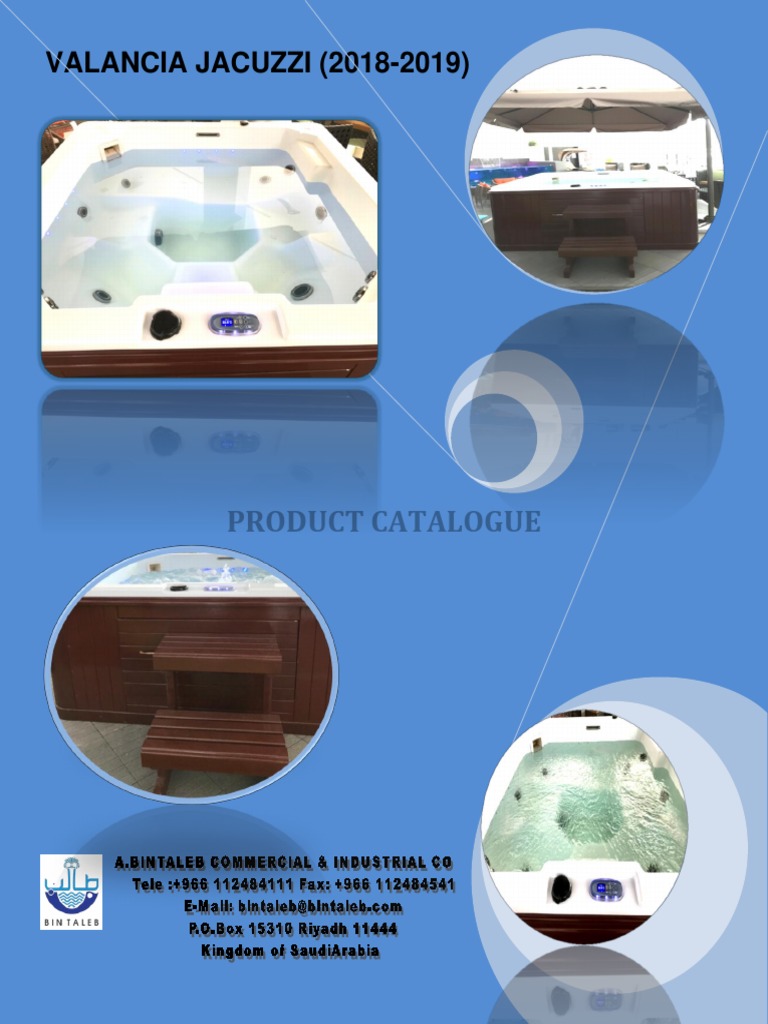 Valancia Jacuzzi 2018-2019 Catalog | PDF | Fiberglass