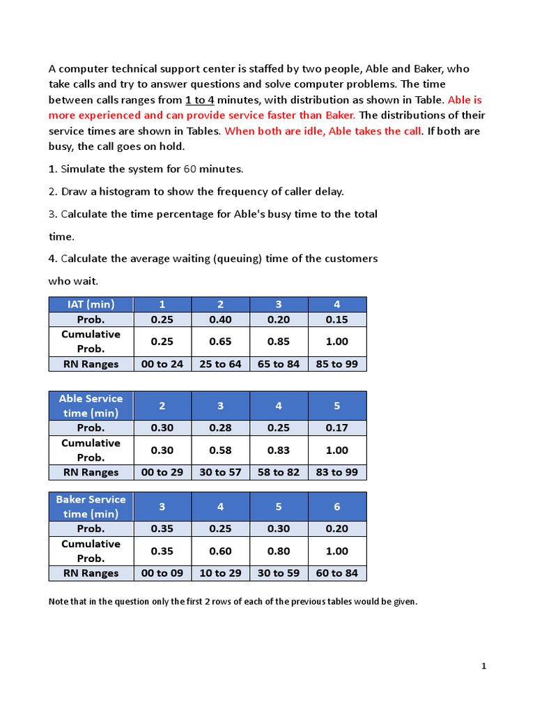 Double Server Question First Way | PDF | Computing | Computer Science