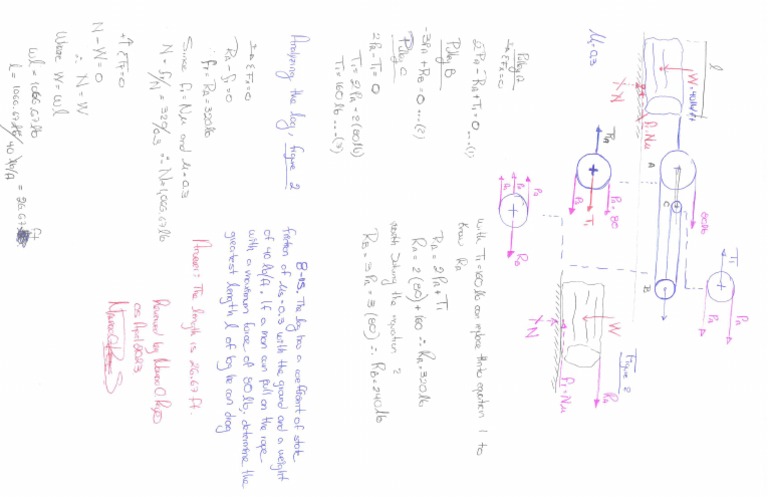 Hibbeler - Engineering Mechanics Statics - Chapter - 8 - P8-15 | PDF