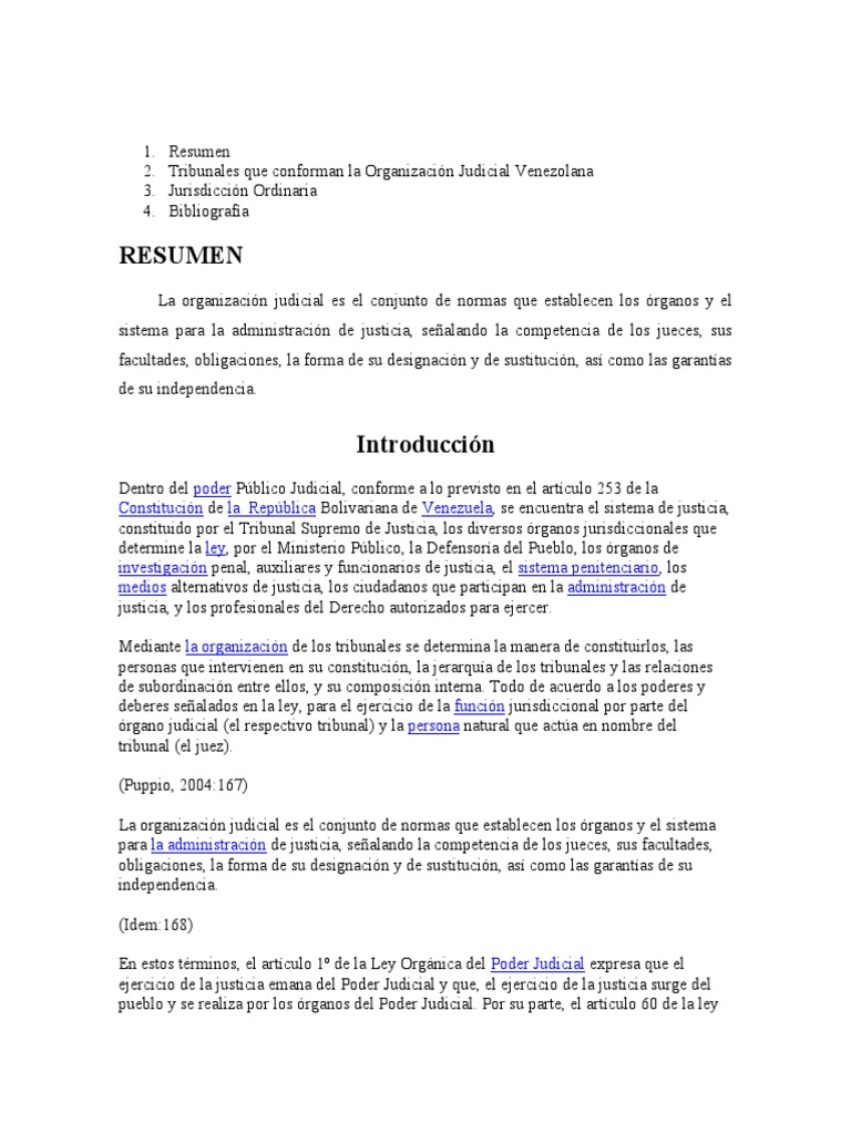 Consejo de Estado y TSJ | PDF | Judicaturas | Jurisdicción