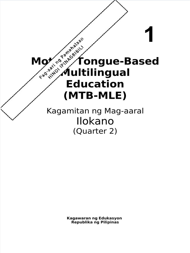 Dokumen - Tips - MTB Mle Ilokano | PDF