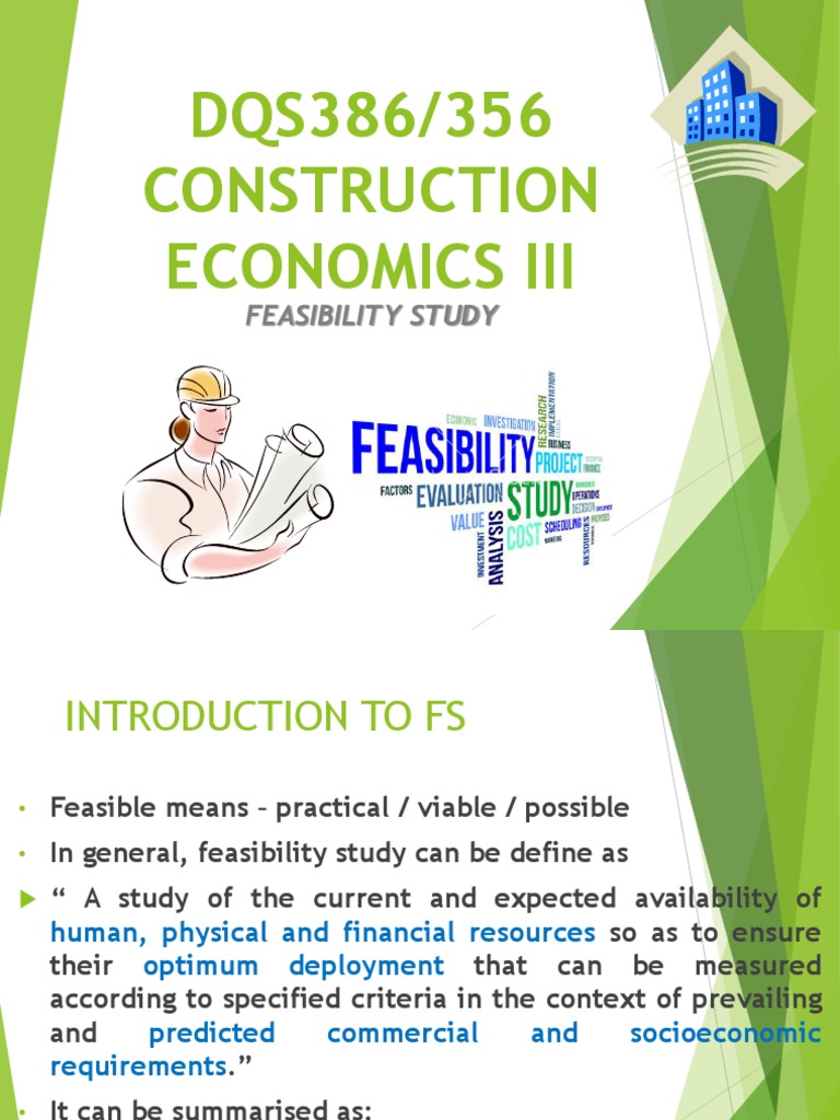 Dqs356-Feasibility Studies | PDF | Feasibility Study | Cash