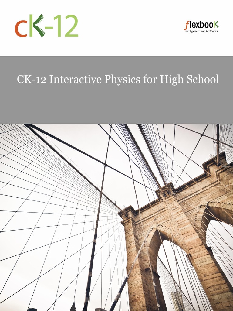 CK 12 Interactive Physics For High School - v3 - XQC | PDF | Euclidean ...