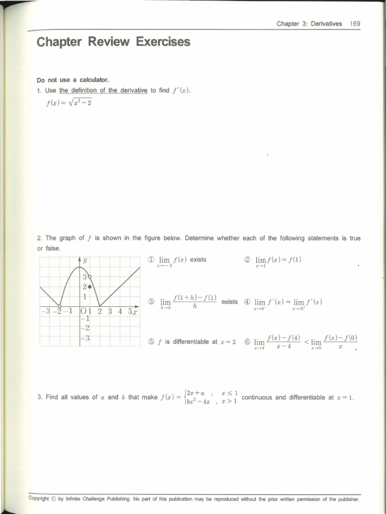 Derivatives Review | PDF
