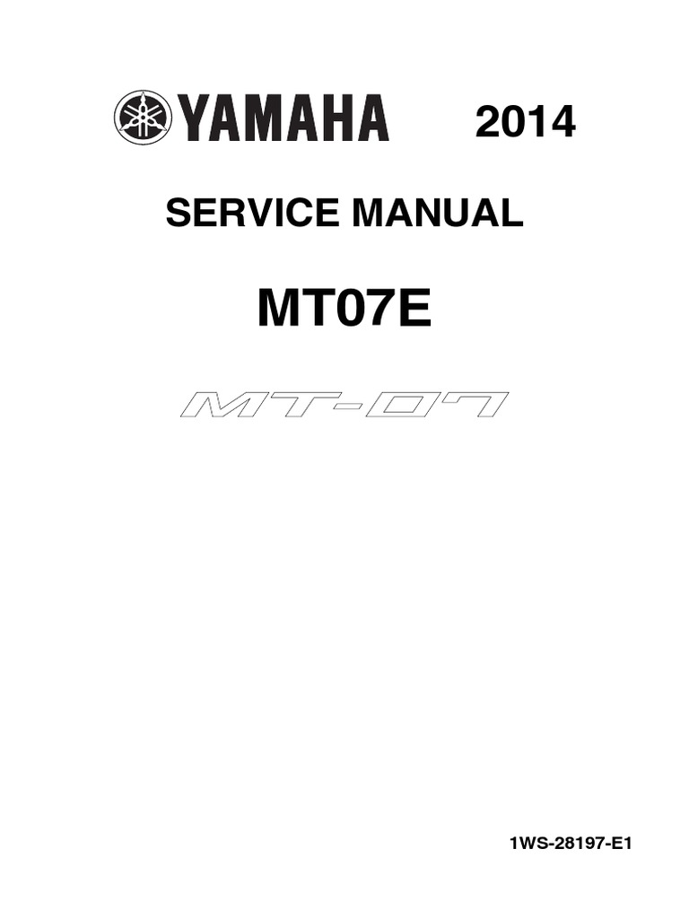 Service Manual | PDF | Throttle | Internal Combustion Engine