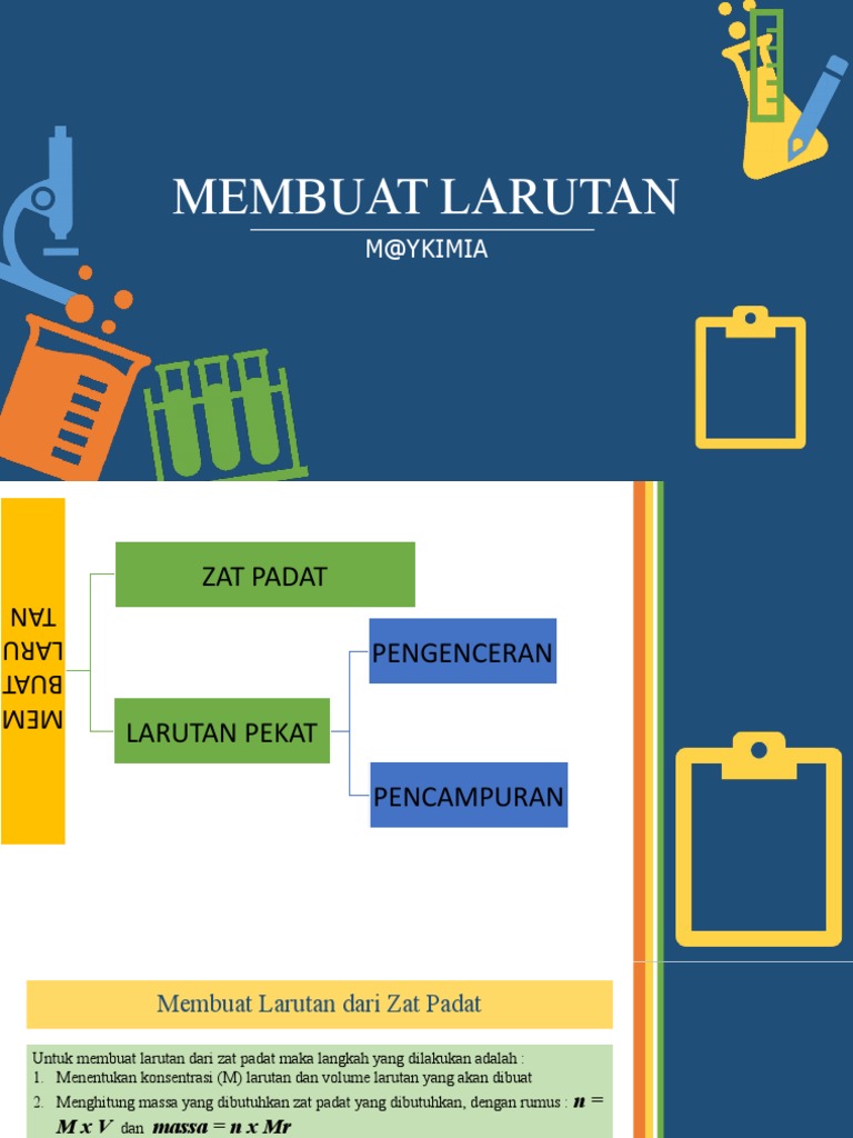 E. Membuat Larutan | PDF