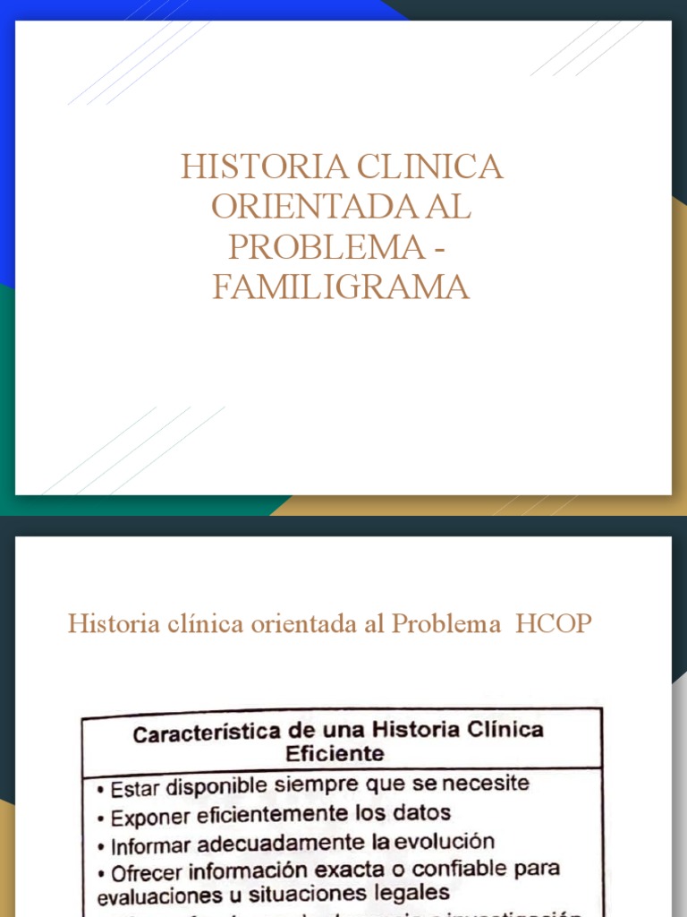 Clase 1 HCOP Más Familigrama | PDF | Aborto | Medicina CLINICA
