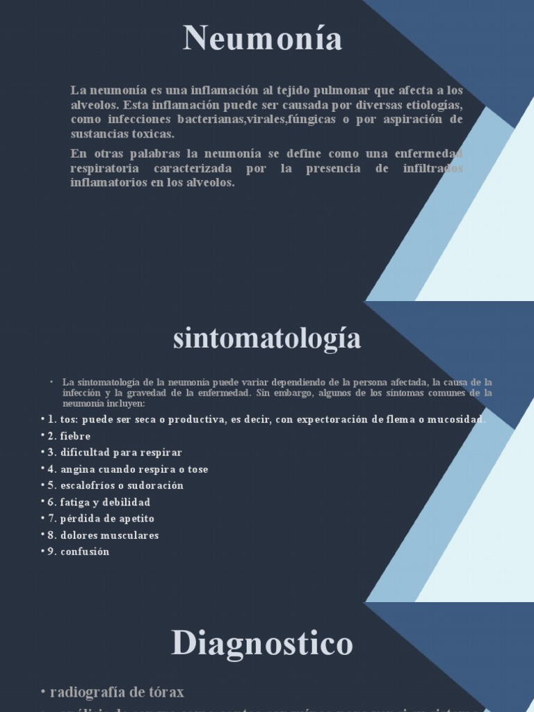 Neumonía | PDF | Neumonía | Inmunología