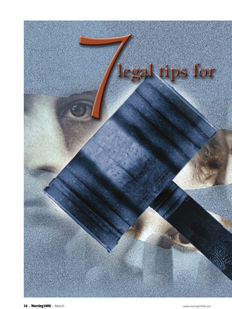7 Legal Tips For Safe Nursing Practices | PDF | Nursing | Patient Safety