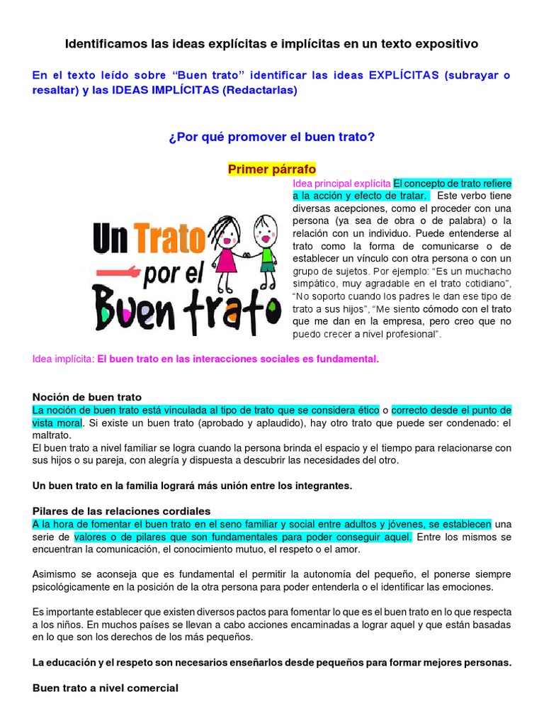 Identificación de Ideas Implícitas y Explícitas | PDF | Fonógrafo