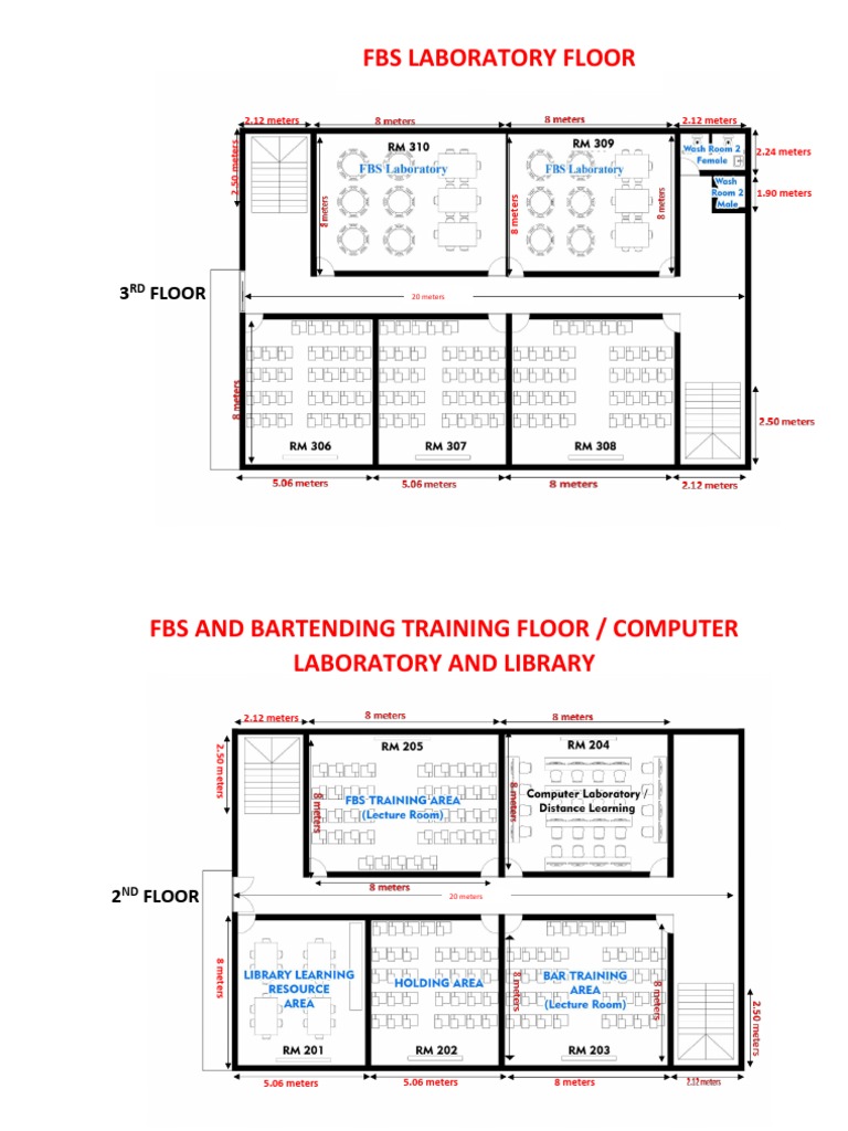 Cieverose College Floor-Plan Bar | PDF