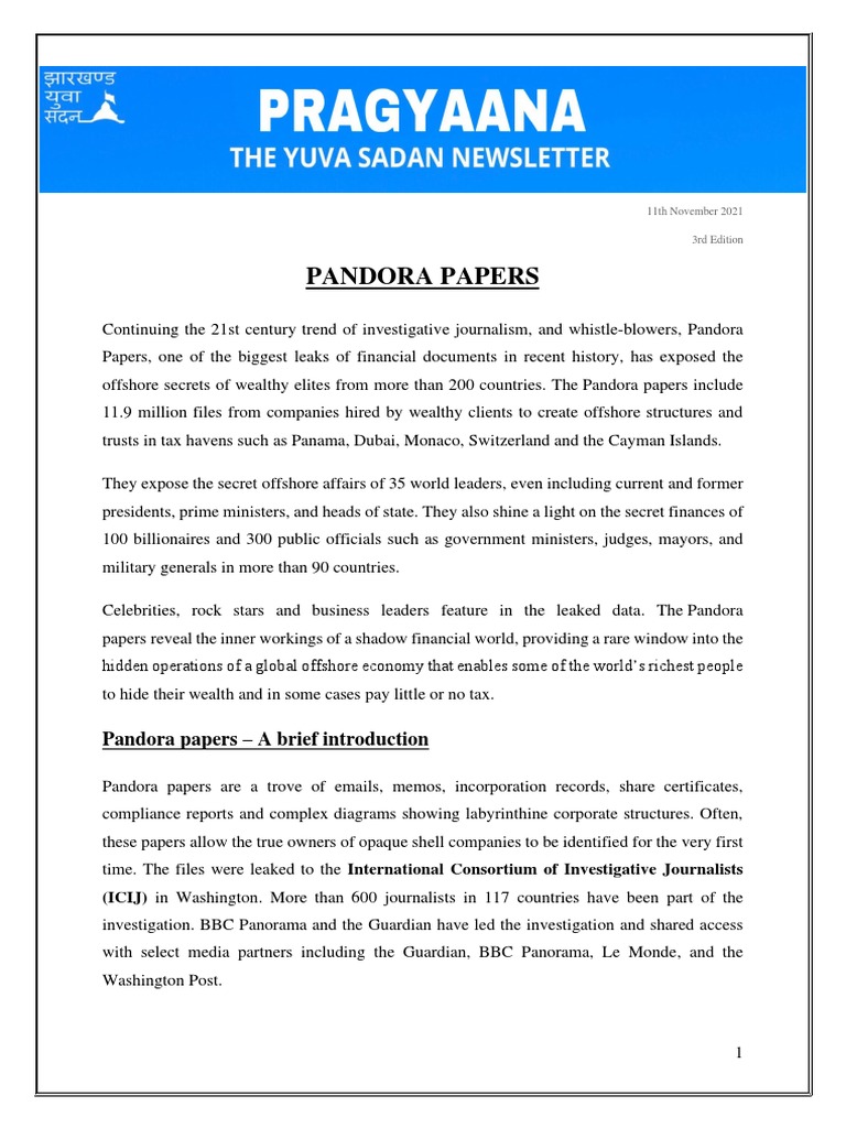 Pandora Papers | PDF | Government