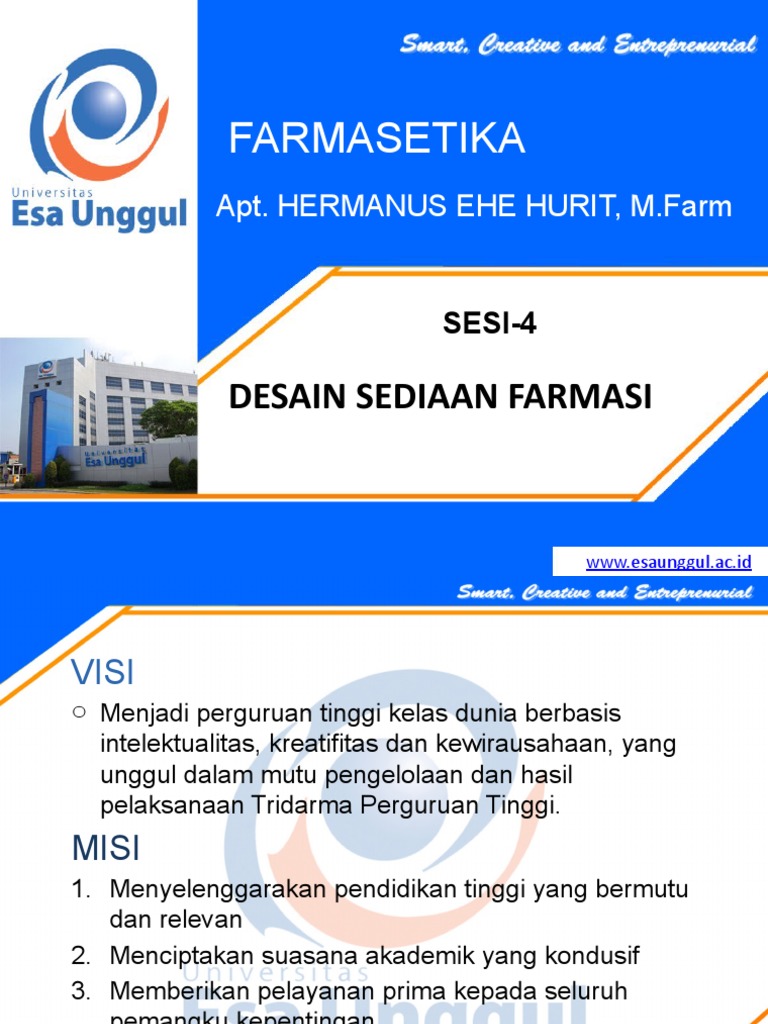 Panduan Desain Sediaan Farmasi | PDF